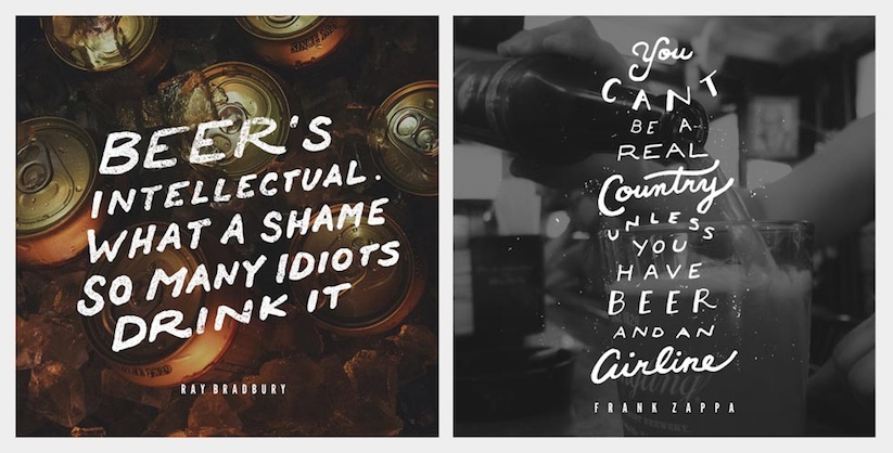 Beer Quotes - Typographic Posters Celebrating Beer's Greatness (20 ...