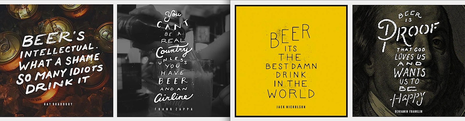Beer Quotes - Typographic Posters Celebrating Beer's Greatness (20 ...