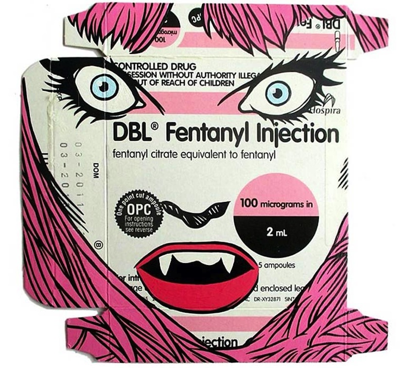 Artist Ben Frost draws on Pharmaceutical Packages (22 Pictures)