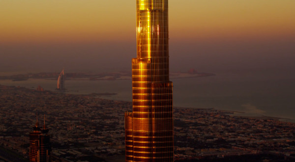 New World Record: Burj Khalifa Pinnacle BASE Jump (Clip)