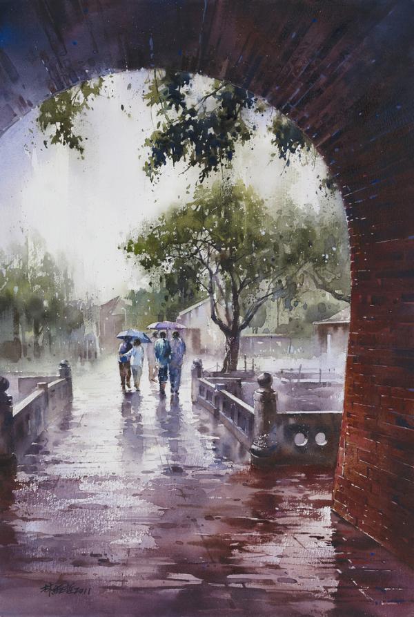Street Watercolor Paintings by Lin Ching-Che (12 Pictures + Clip) - Seite 2 von 2