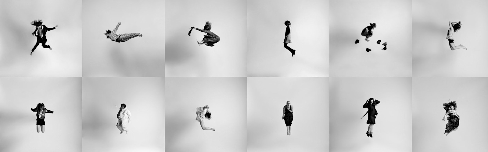 "Gravity" - Energetic Black-And-White Portraits Of People Captured In ...