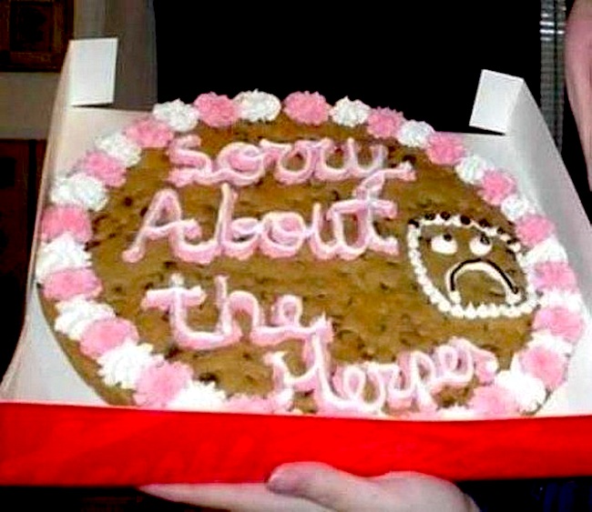 Funny Cakes For Life's Awkward Moments (17 Pictures)