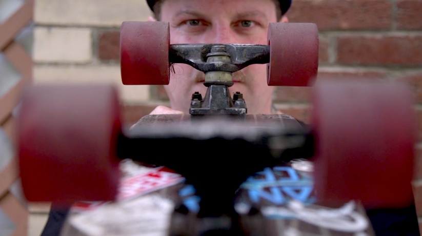 Keep on Pushin' - A Skateboarding Short Movie by Ricki Bedenbaugh (Clip)