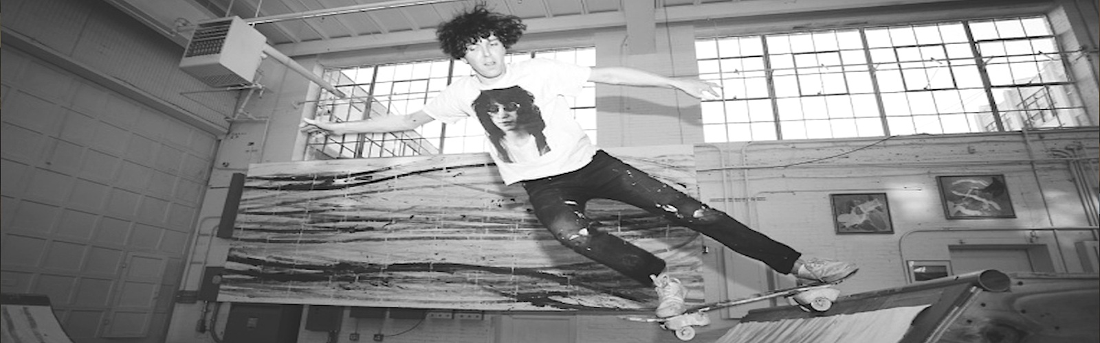 "Wall Ride" - Matt Reilly Creates Paintings By Performing Skateboard ...