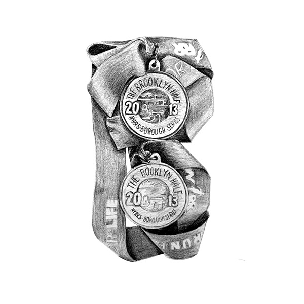 “Runner's Alphabet” - Illustrated Letters Inspired Of Items Related To ...