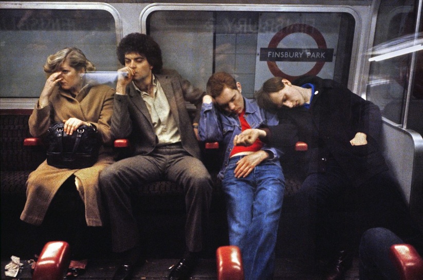 "Underground" - Scenes From The 1980's London Subway (13 Pictures)