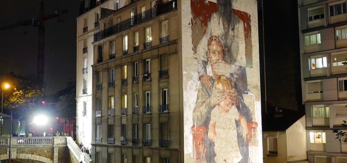 New Mural by Borondo - "Les Trois Ages" in Paris // France (11 Pictures ...