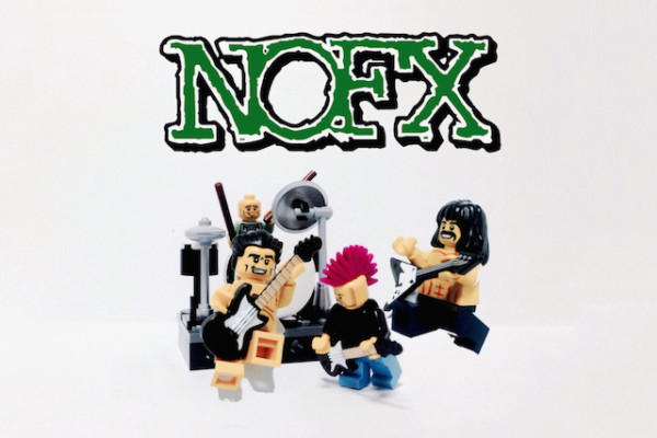 Twenty iconic Bands recreated in LEGO (20 Pictures)