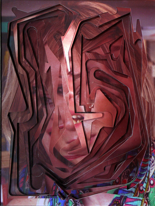 UNPORTRAIT - Multilayered Portrait Installations by Lucas Chimello ...