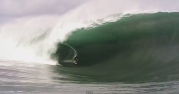 Surfing: Gnarliest Teahupoo Wave Ever w/ Nathan Fletcher (Clip)