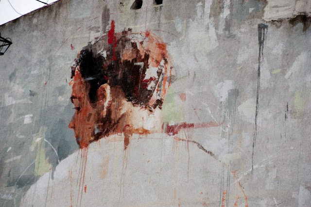 Streetart: Borondo - New Mural in Tetuan, Madrid (8 Pictures)