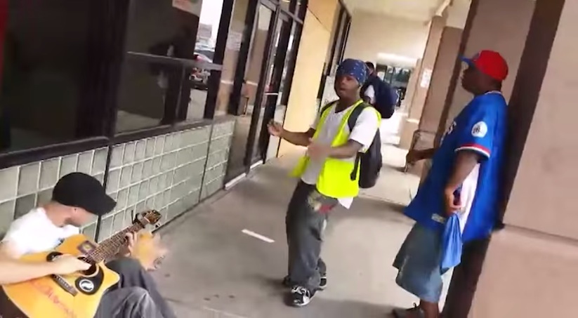 Three random Guys jamming together and will probably get a Record Deal ...