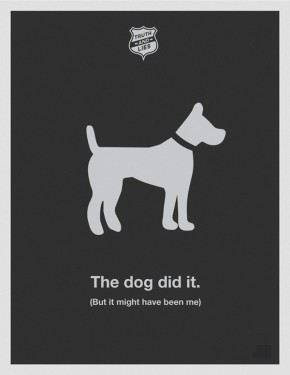 Truth and Lies - Poster-Series by Justin Barber