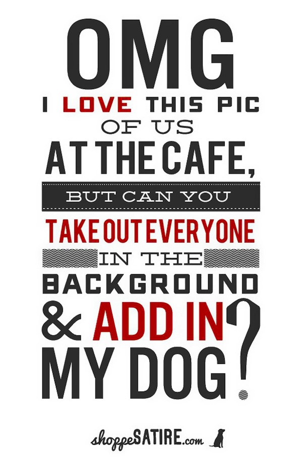 Satirical Typo Posters for Photographers (12 Pictures)