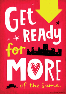 Uninspiring Posters by Linzie Hunter (7 Illustrations)