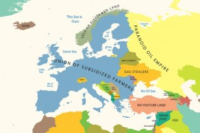 Mapping Stereotypes - The World According to ... (28 Infographics)