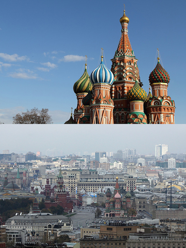 Famous Landmarks zoomed out to tell the larger Picture (11 Photos)